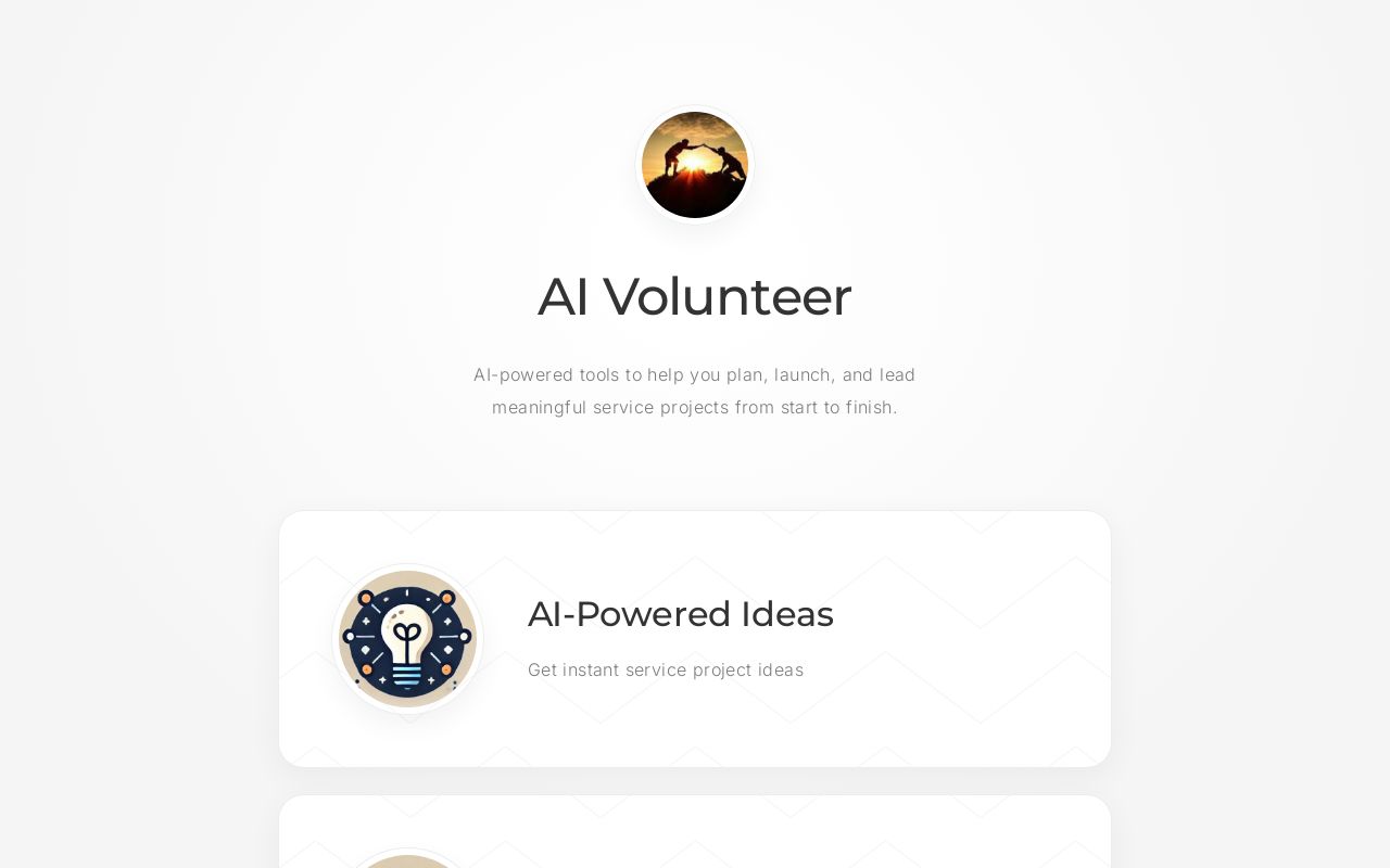 AI Volunteer